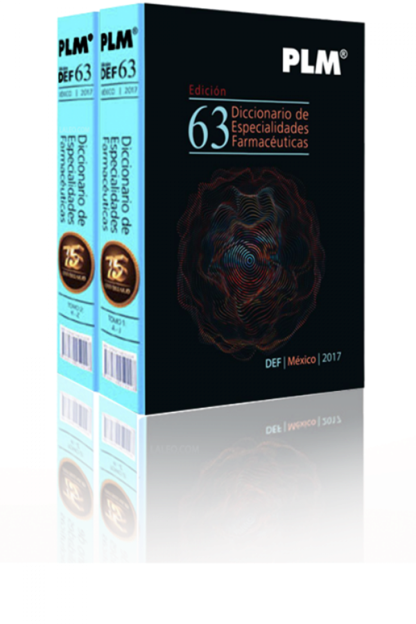 PLM 2017. Diccionario de Especialidades farmaceuticas DEF 2 Tomos